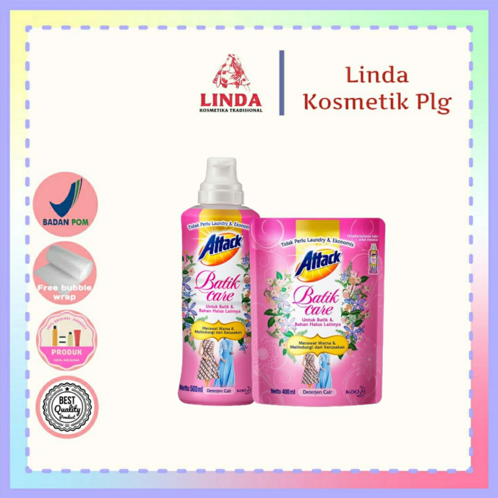 Jual ATTACK Batik Care Detergen Cair | Shopee Indonesia