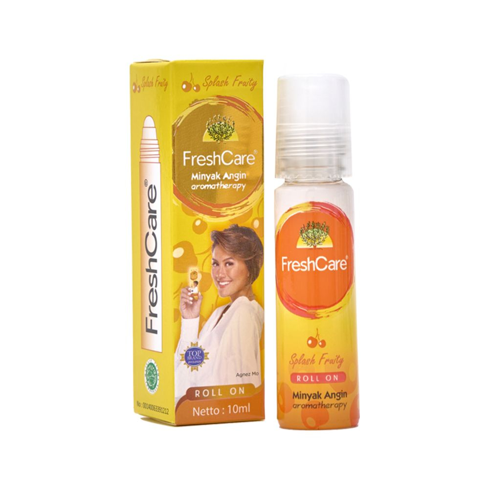 Jual FRESHCARE MINYAK ANGIN ROLL ON SPLASH FRUITY 10 ML | Shopee Indonesia