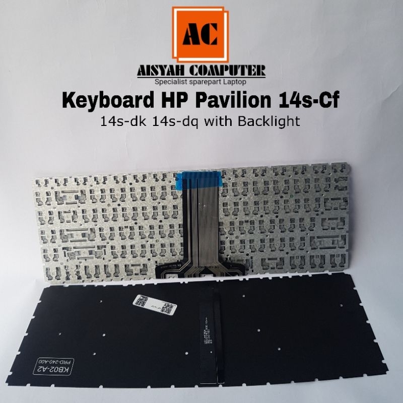 Jual Keyboard HP PAVILION 14S-CF 14-DH 14-DQ - Silver (WITH BACKLIGHT ...