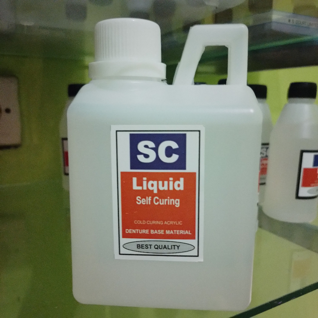 Jual Liquid SC 500 ml cairan bahan gusi gigi palsu tanpa rebus | Shopee Indonesia