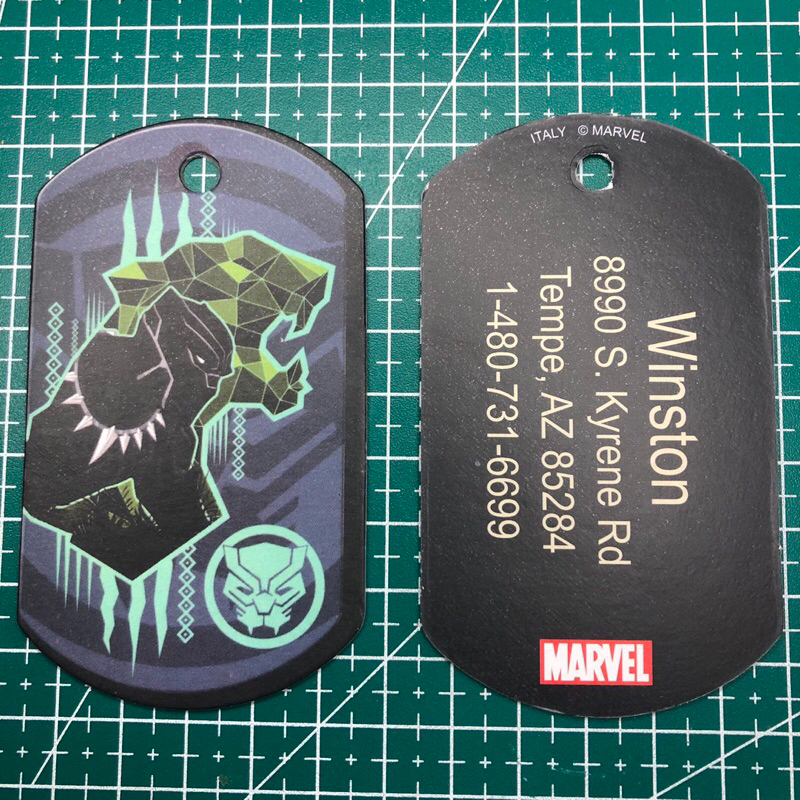 Jual MARVEL TAG PANTHER SUPER PREMIUM CO 1X DI KIRIM 600PCS | Shopee ...