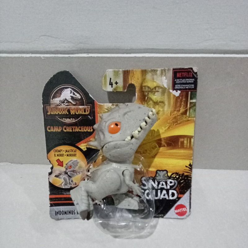 Jual Indominus Rex Jurassic World Snap Squad Dinosaurus Shopee Indonesia