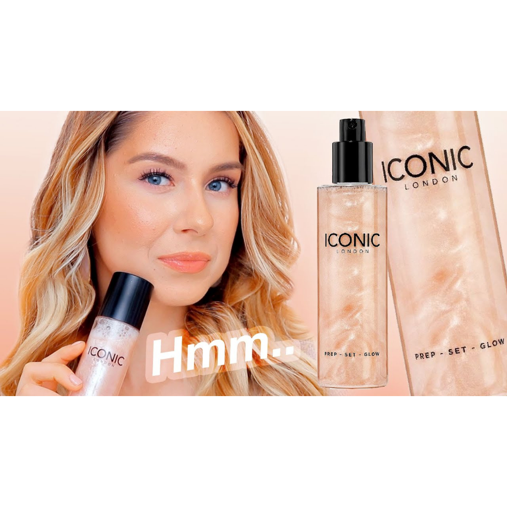 Jual Iconic London Prep Set Glow Setting Spray | Shopee Indonesia