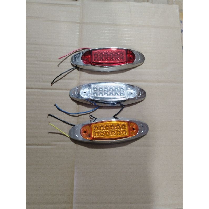 Jual LAMPU SAMPING BUS, TRUCK, ELF // LAMPU SAMPING LED MATA BESAR ...