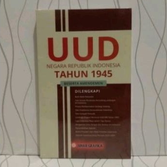Jual BUKU UUD NEGARA RI TAHUN 1945 BESERTA AMANDEMEN ' SG ' | Shopee Indonesia