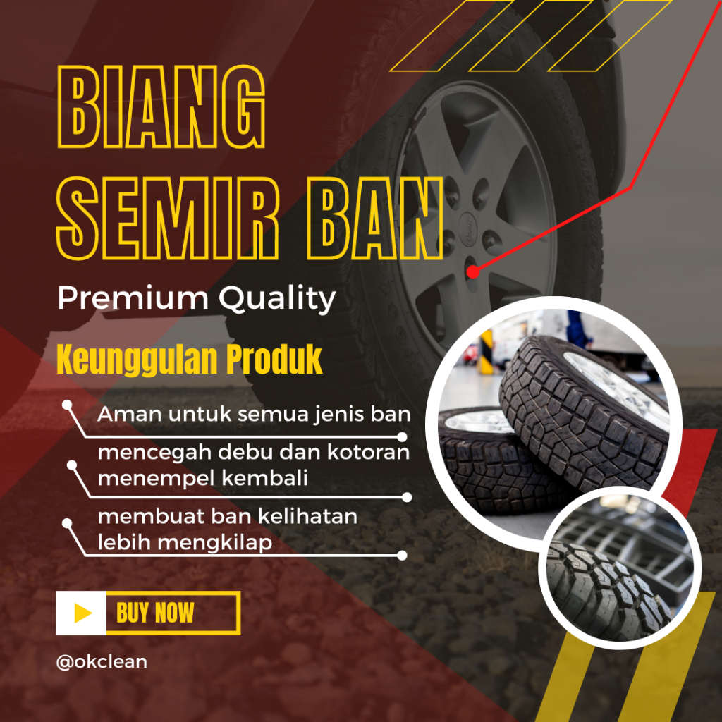 Jual Semir ban mobil motor biang bibit PREMIUM Tire Polish pengkilap ...