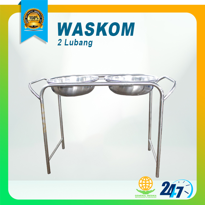 Jual Waskom Stainless Steel 2 Lubang | Shopee Indonesia