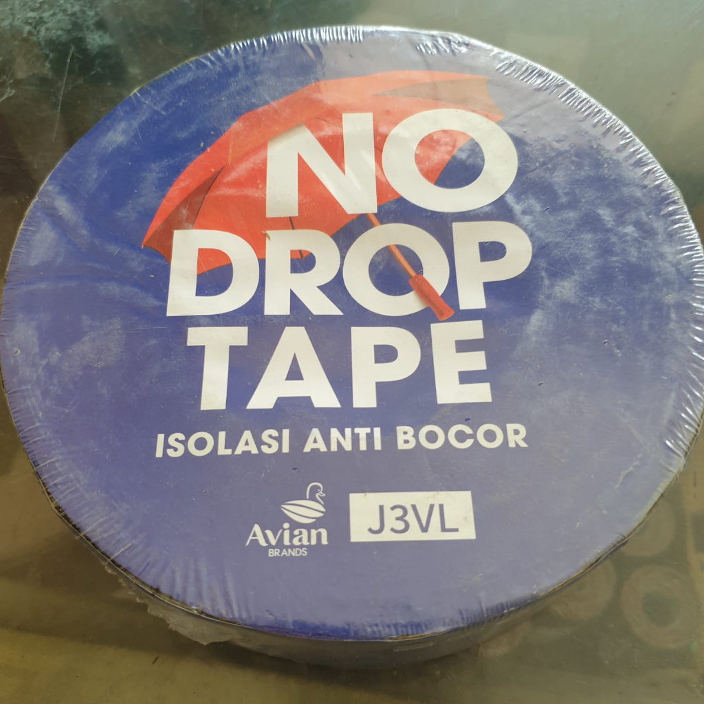 Jual NO DROP TAPE ISOLASI ANTI BOCOR INSTAN BERBAHAN BITUMEN WATERPROOFING 5 CM x 10 METER ...