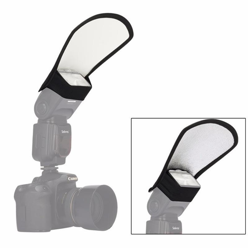 Jual Diffuser Flash Softbox 2 in 1 Reflektor Blitz Cahaya Reflektor ...
