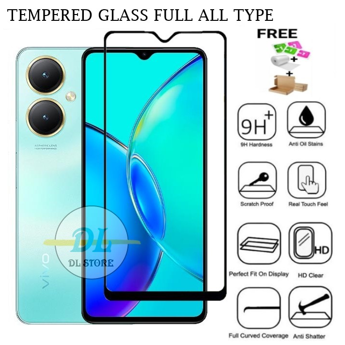 Jual Tempered Glass Full 9D Tersedia Untuk Semua Tipe Hp All Tipe Tempered Glass Full Cover/Anti ...
