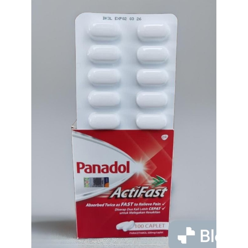Jual Panadol ActiFast 1strip (10tablet) | Shopee Indonesia