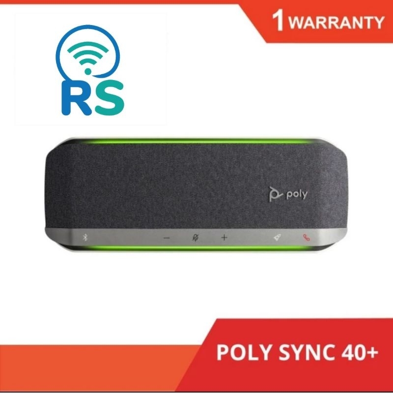 Jual Poly SYNC 40+ USB A USB C Speakerphone Conference Call Zoom Teams | Shopee Indonesia