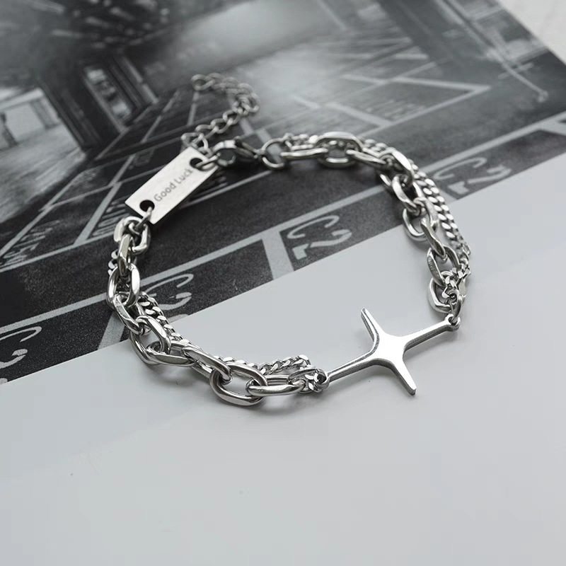 Jual Renna - Bracelet Gelang Tangan Bangle Aesthetic Rantai Double ...