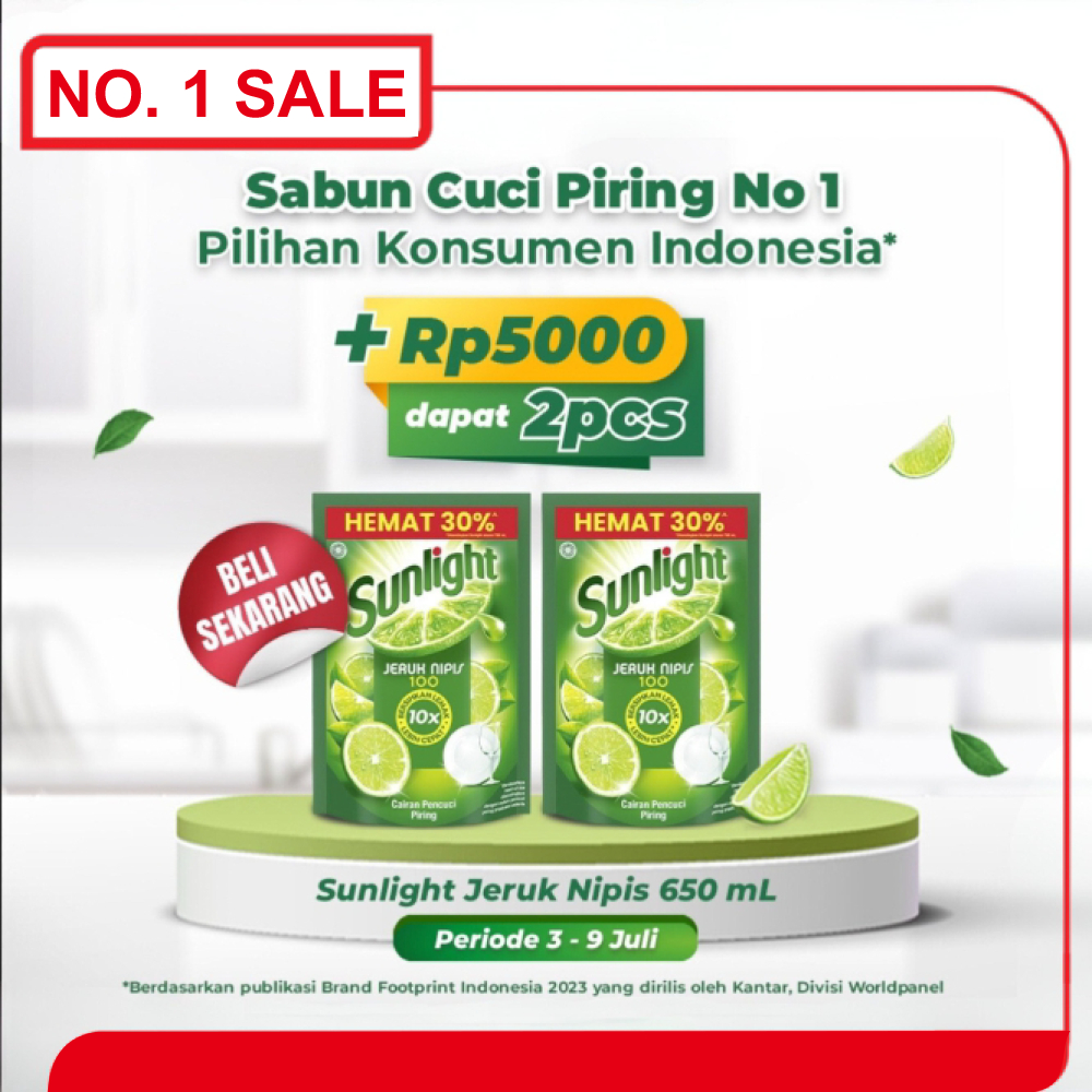 Jual Sunlight Sabun Cuci Piring Jeruk Nipis Refill | Shopee Indonesia