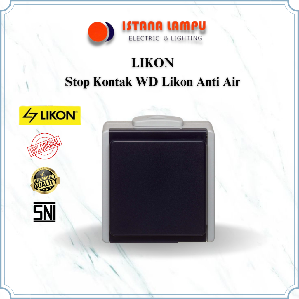 Jual Likon WD Stop Kontak outdoor | Shopee Indonesia