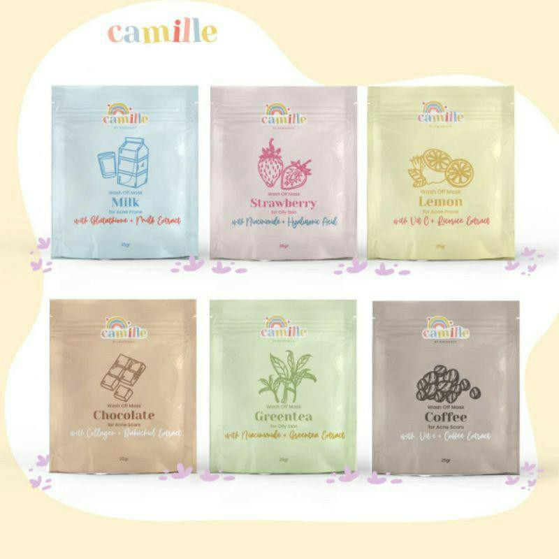 Jual CAMILLE ORGANIC FACE MASK 60GR | Shopee Indonesia