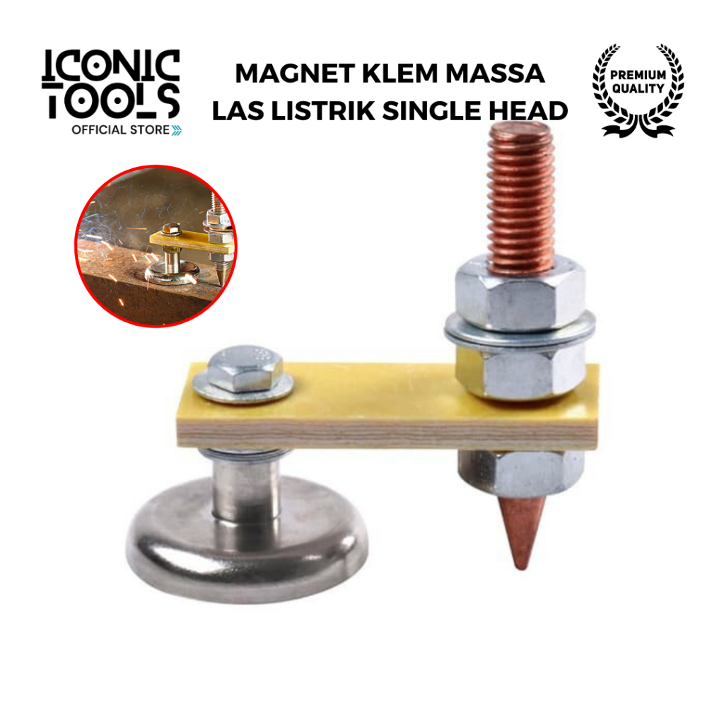 Jual Tang Las Klem Magnet Massa / Stang Las Massa Magnet Single Head ...