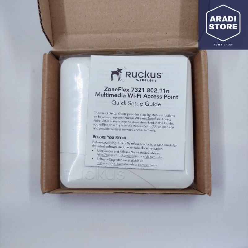 Jual (NEW) Ruckus Access Point 7321 + POE Original | Shopee Indonesia
