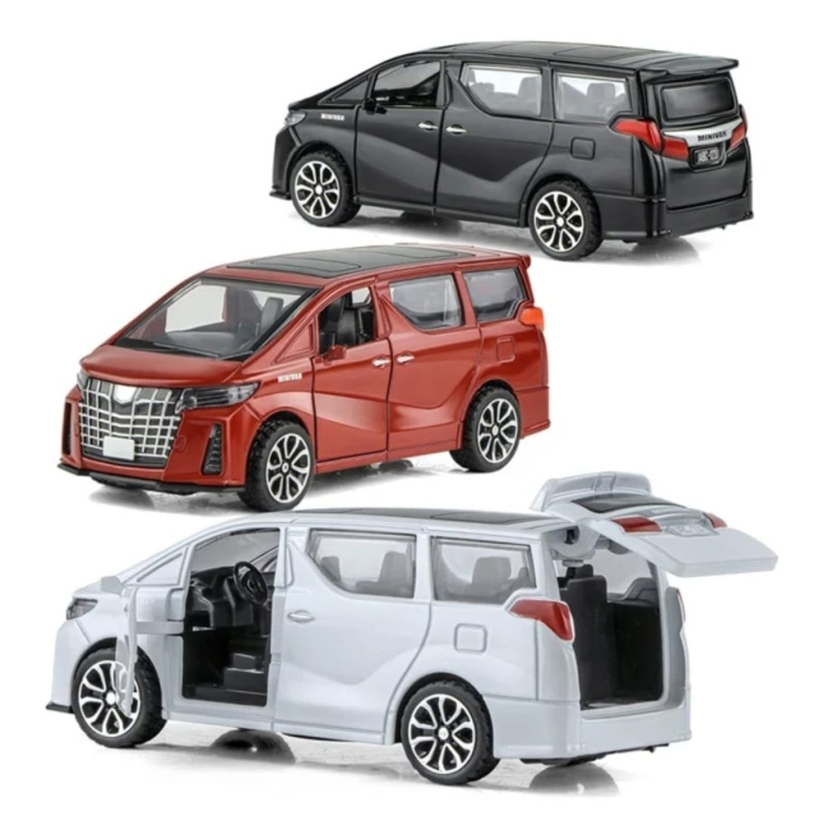 Jual Diecast Mobil Alphard Mainan Diecast Alphard Model Skala 1:32 ...