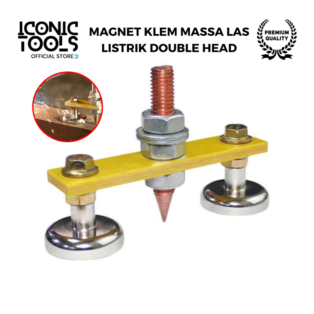 Jual Tang Las Klem Magnet Massa / Stang Las Massa Magnet Double Head ...