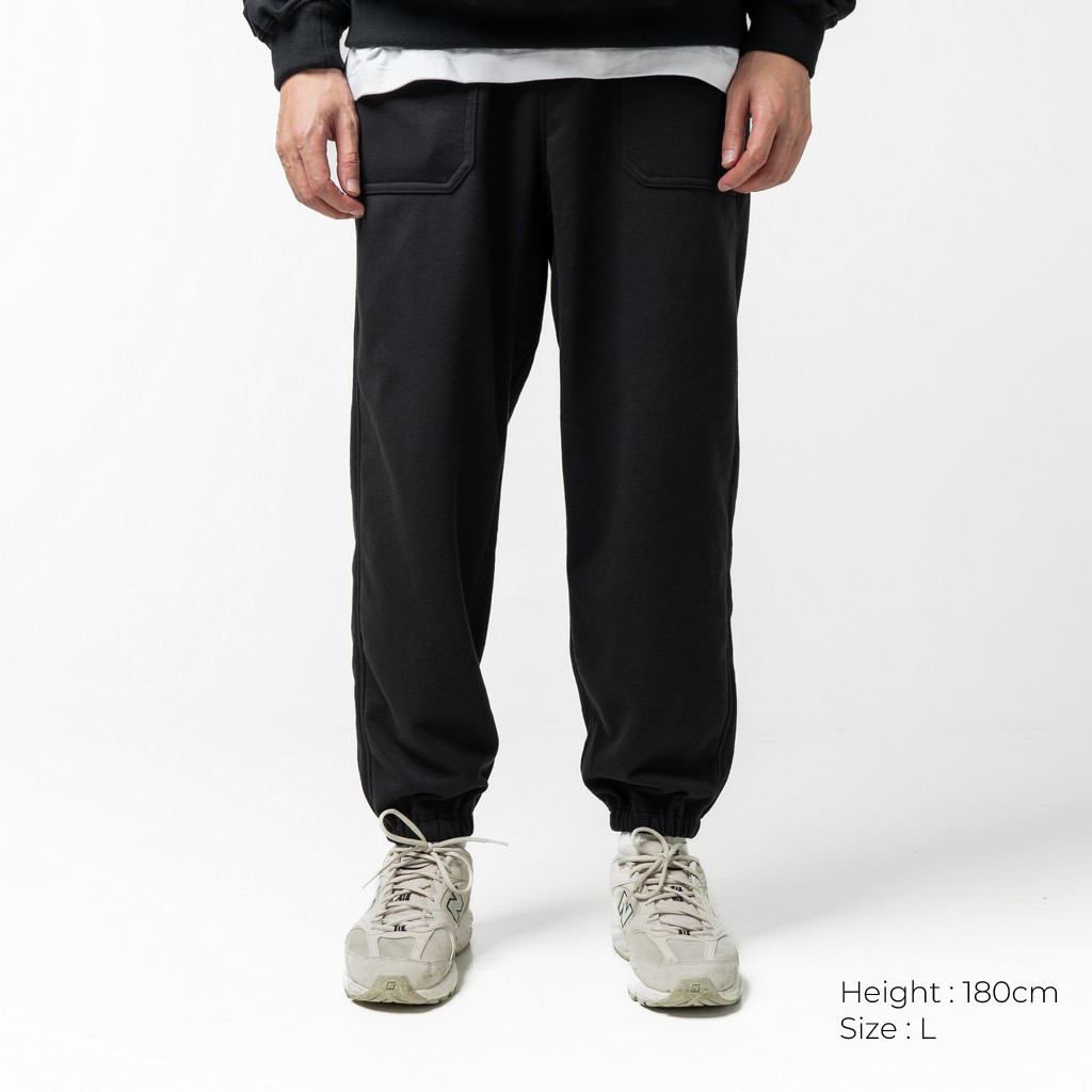 Jual Bodypack Warren Jogger Pants Celana Pria - Black | Shopee Indonesia