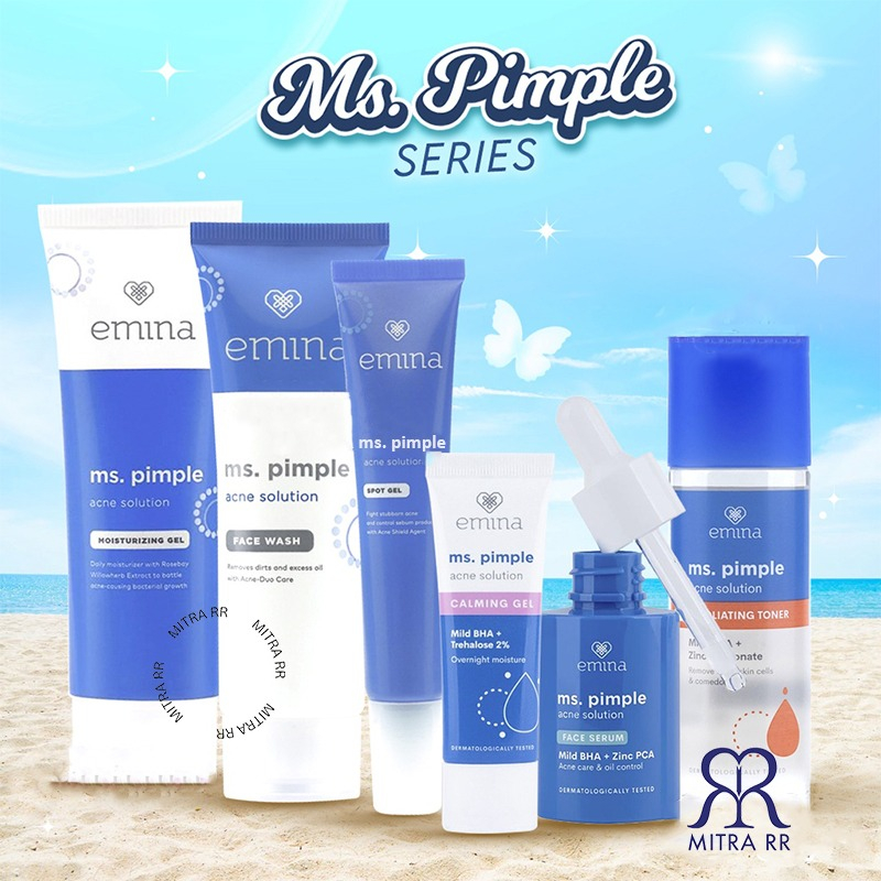 Jual Emina Ms Pimple Acne Solution | Skincare Acne Series Face Wash ...