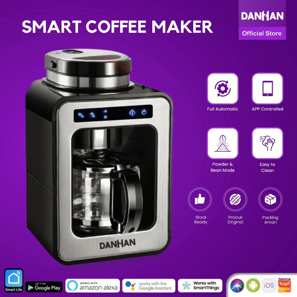 Jual Smart Coffee Maker Danhan Mesin Pembuat Kopi Otomatis Wireless ...
