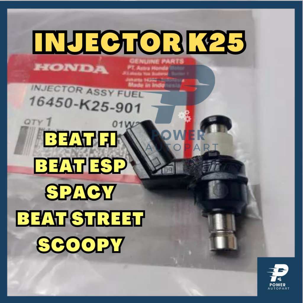 Jual INJECTOR HONDA K25 TANPA SAMBUNGAN MOTOR BEAT ESP, VARIO 110 ...