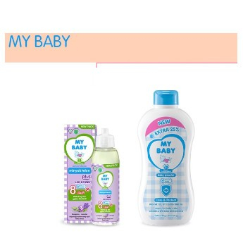 Jual My Baby Minyak Telon Plus Lavender 90ml And Powder Care Protect ...