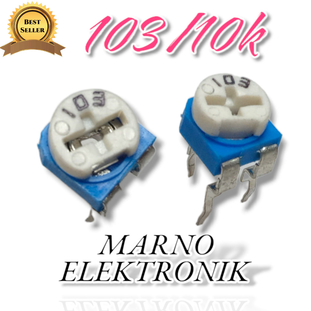 Jual VR TRIMPOT 102 1K 202 2K 502 5K 103 10K 203 20K 472 4K7 4,7K 221 ...