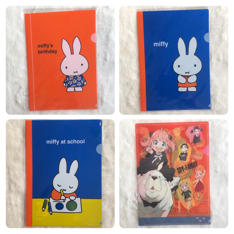 Jual miffy spy x family chibi marukochan file holder map size A4 ...