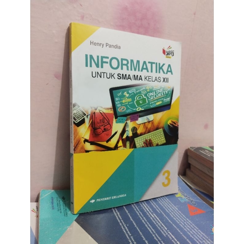 Jual BUKU INFORMATIKA KELAS 12/XII/3 SMA/MA ERLANGGA REVISI | Shopee ...
