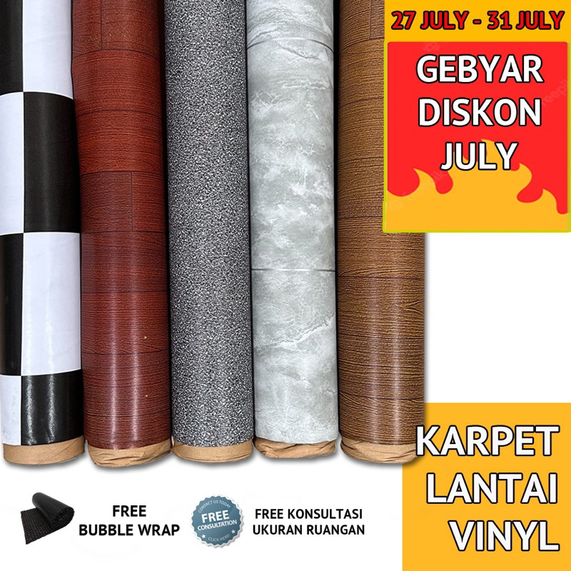 Jual Karpet Lantai Plastik Vinyl Perlak Kayu | Shopee Indonesia