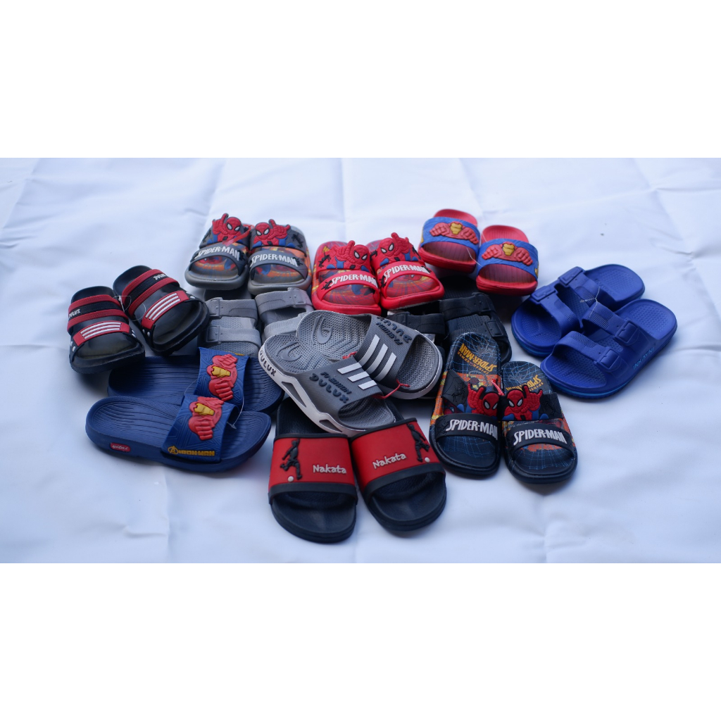 Jual OBRAL CUCI GUDANG-SANDAL ANAK LAKI - LAKI ALL MEREK | Shopee Indonesia