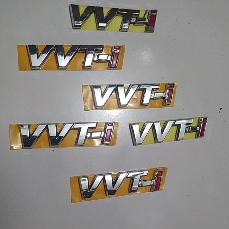 Jual LOGO EMBLEM VVT-I kecil original 100% | Shopee Indonesia