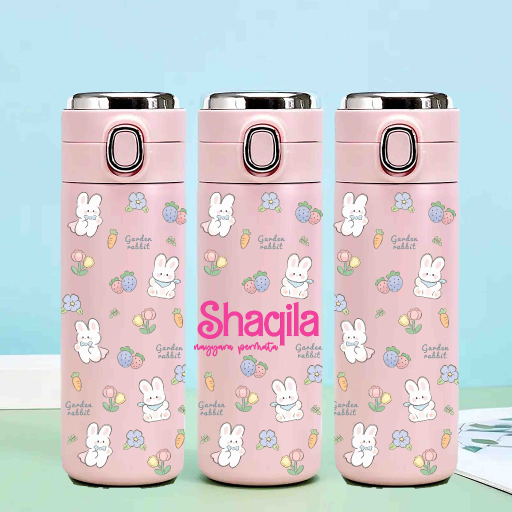 Jual TUMBLER ANAK TERMOS CUSTOM CHEEKY RABBIT FREE NAMA | Shopee Indonesia