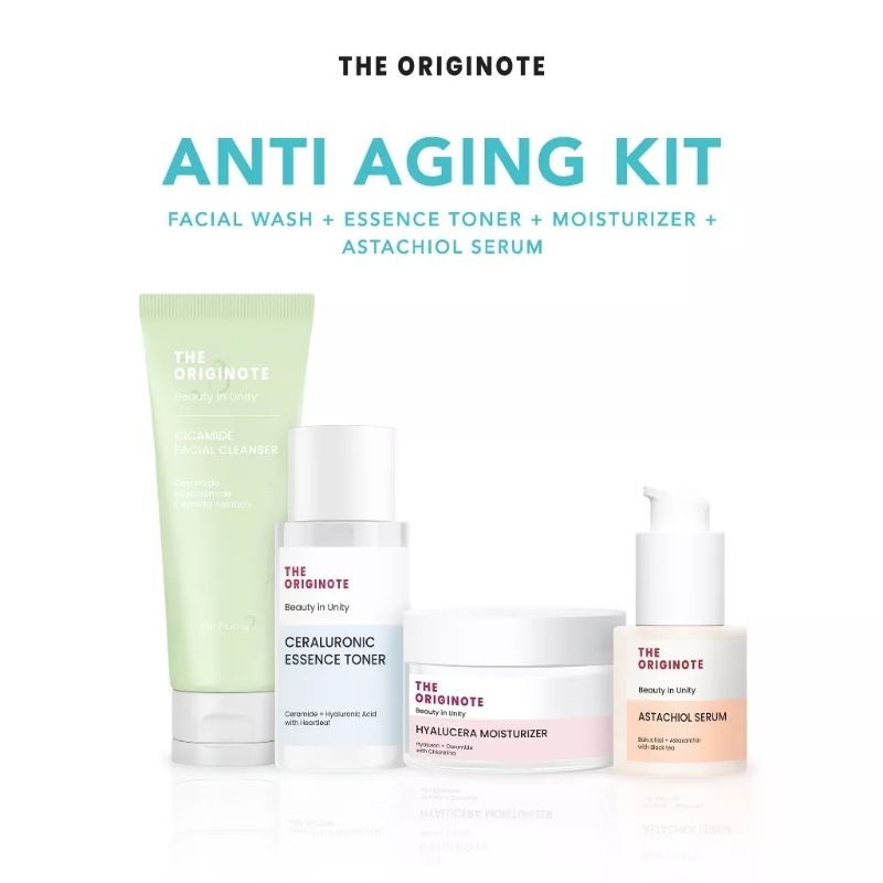 Jual (READY) The Originote Special Bundle 4 in 1 ( Cleanser, Toner ...