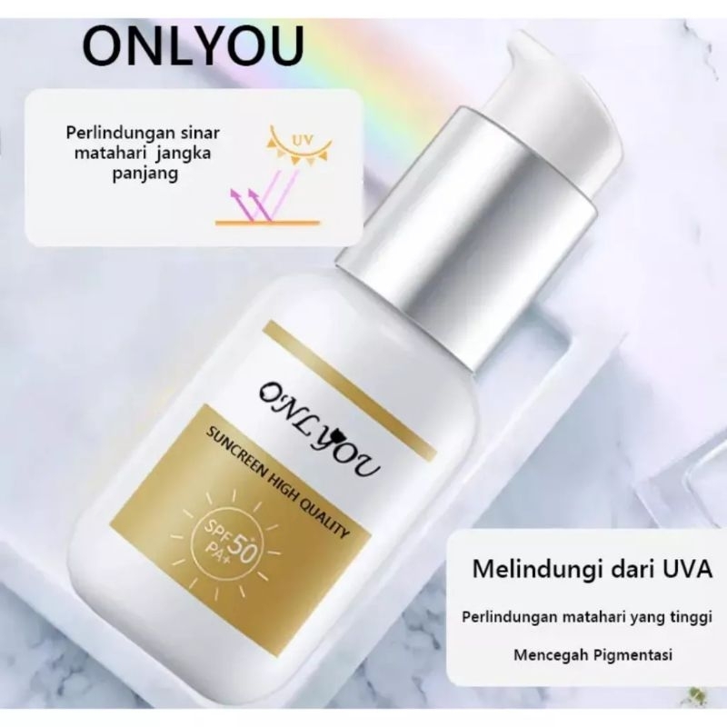 Jual ONLYOU Sunscreen SPF50+PA+ 50g | Shopee Indonesia