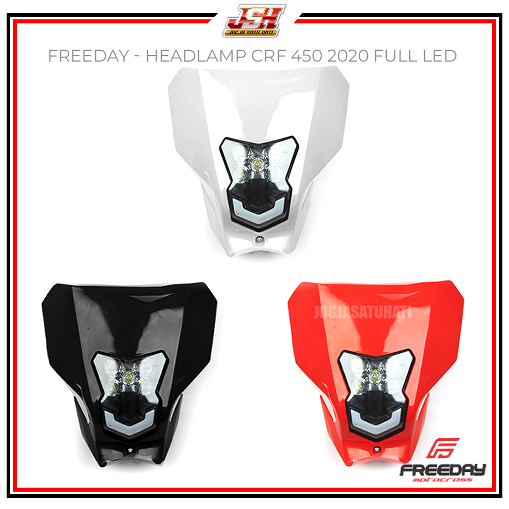Jual Headlamp CRF 450 Lampu Batok Depan Bukan HRV Trail Lampu Utama Headlamp FREEDAY Full Led ...