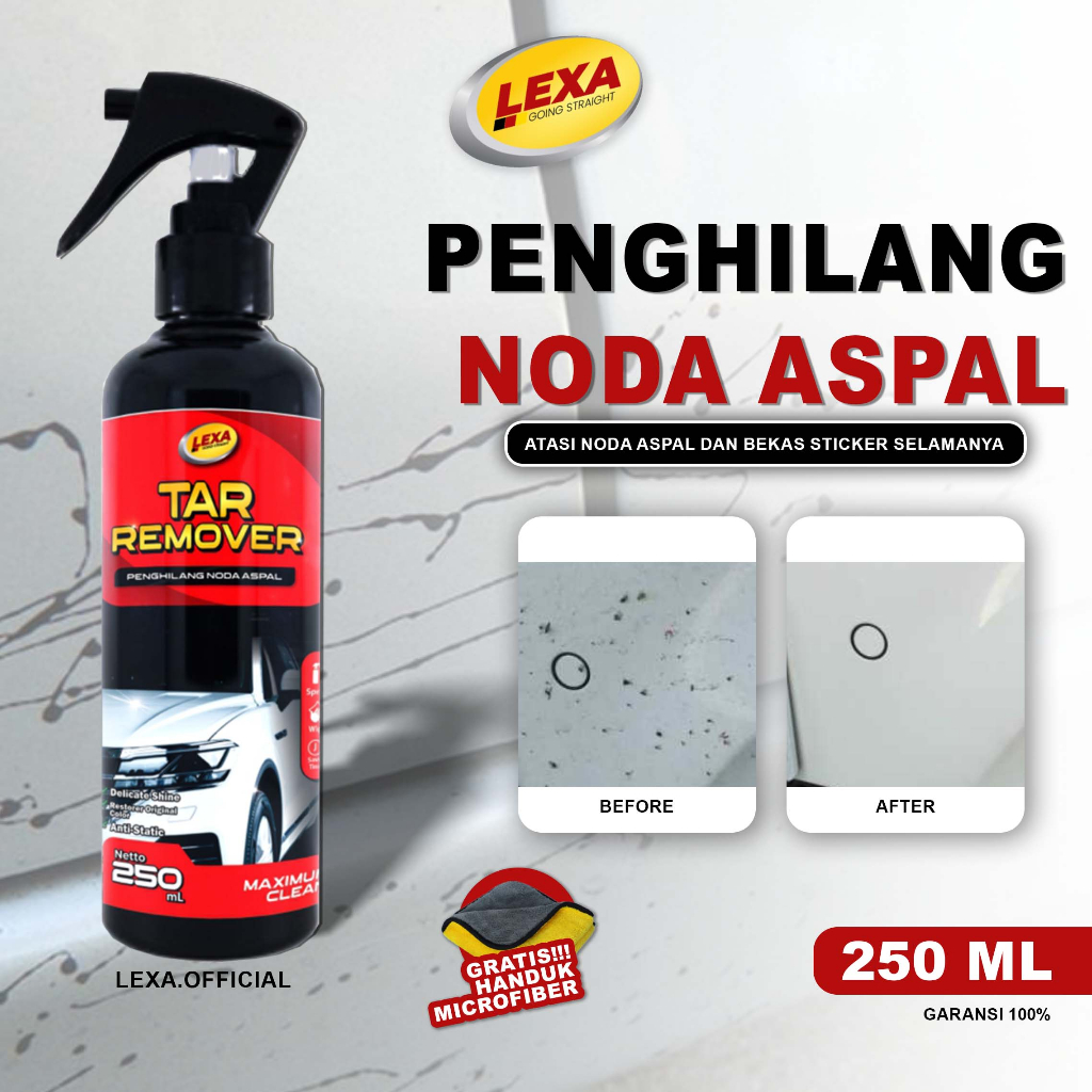 Jual Pembersih Stiker Sticker Tar Bekas Lem Bug Remover Spray Aspal ...