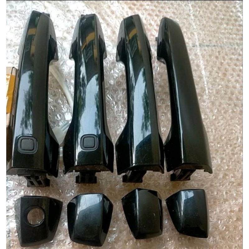 Jual hendle hendle pintu luar warna body hitam glossy mobil Mitsubishi ...