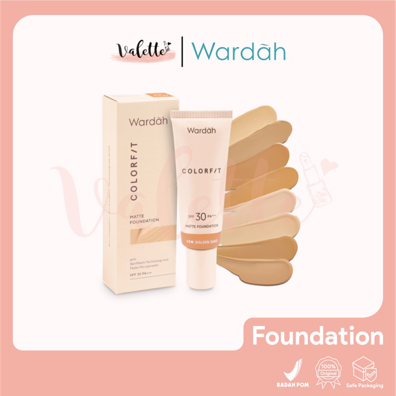 Jual Wardah Colorfit Matte Foundation | Shopee Indonesia