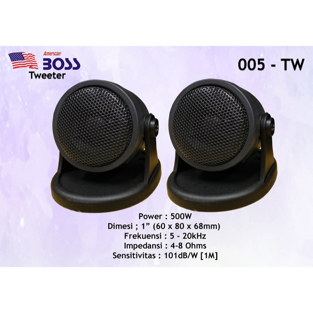 Jual ABS 005 - TW Tweeter Mobil American Boss | Shopee Indonesia
