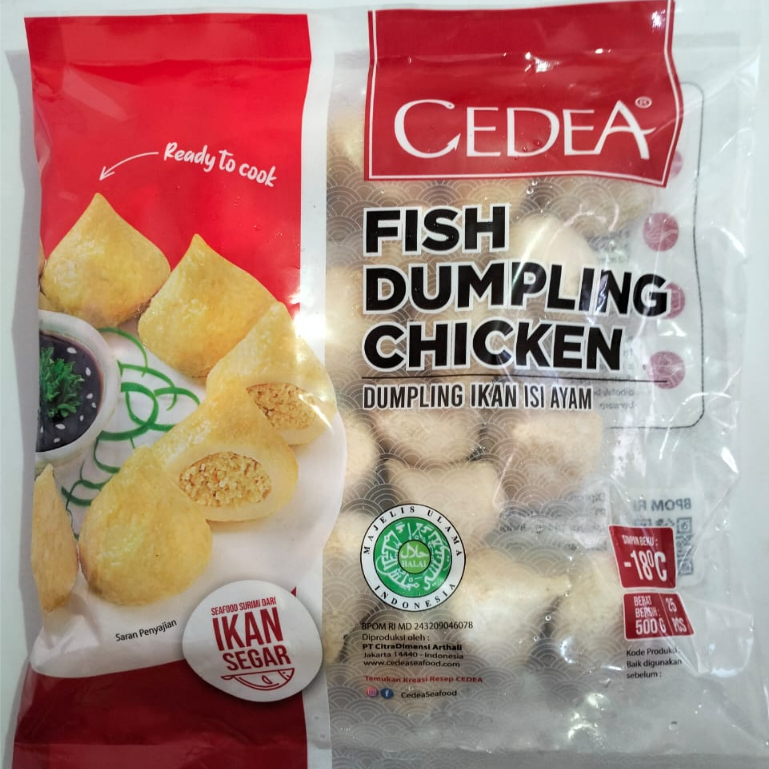 Jual CEDEA FISH DUMPLING CHICKEN (500 Gram) | Shopee Indonesia