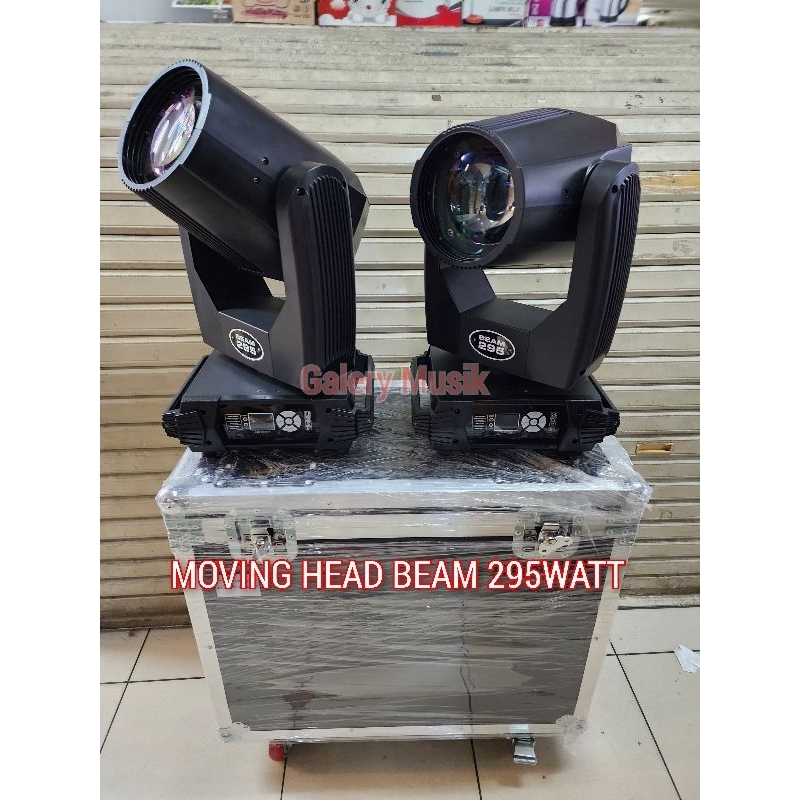Jual Moving head Beam 295watt 14R (2unit Beam 295w 9R + Hardcase ...
