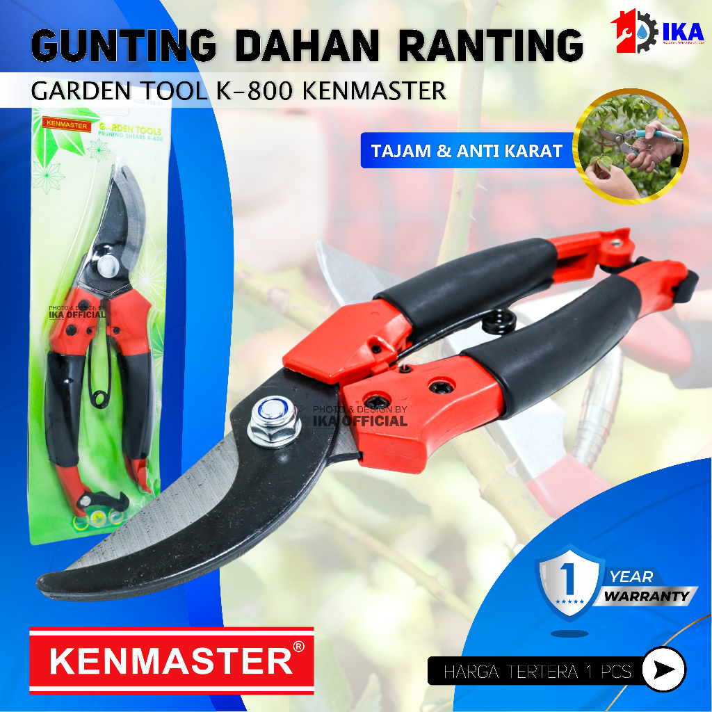 Jual Gunting Dahan K800 KENMASTER / Gunting Batang Dahan Tanaman Taman ...