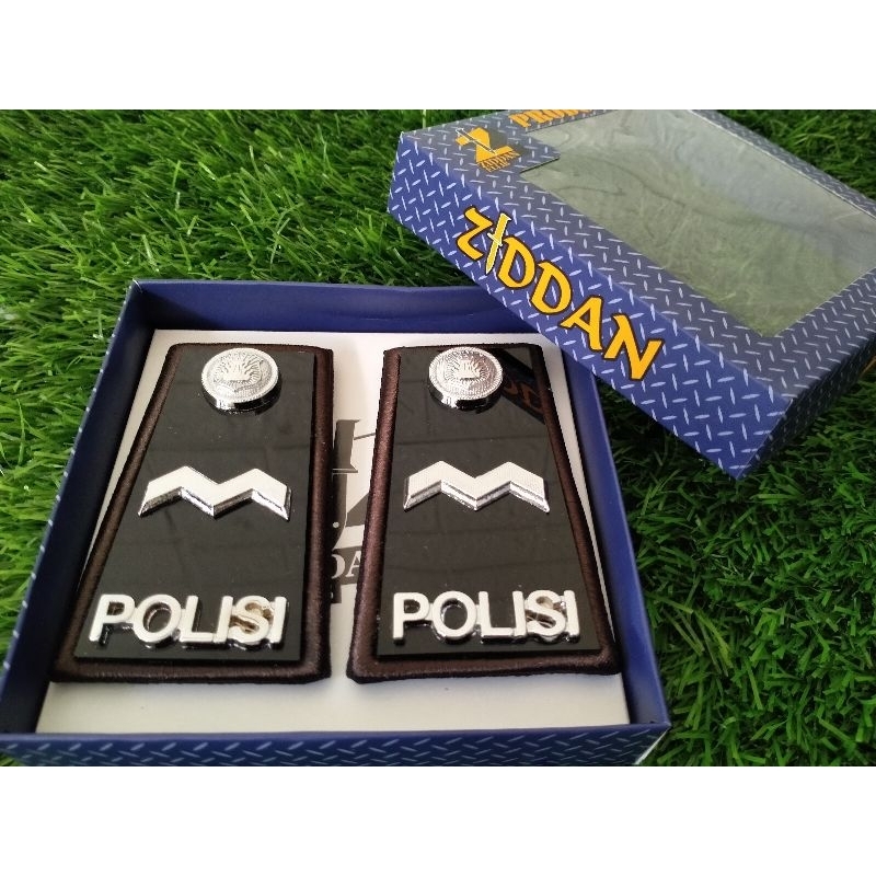 Jual Pangkat PDH Bintara POLRI / Pangkat PDH Bripda / Pangkat PDH ...