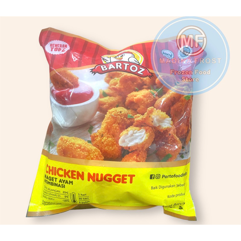 Jual BARTOZ CHICKEN NUGGET ORI 500g | Shopee Indonesia