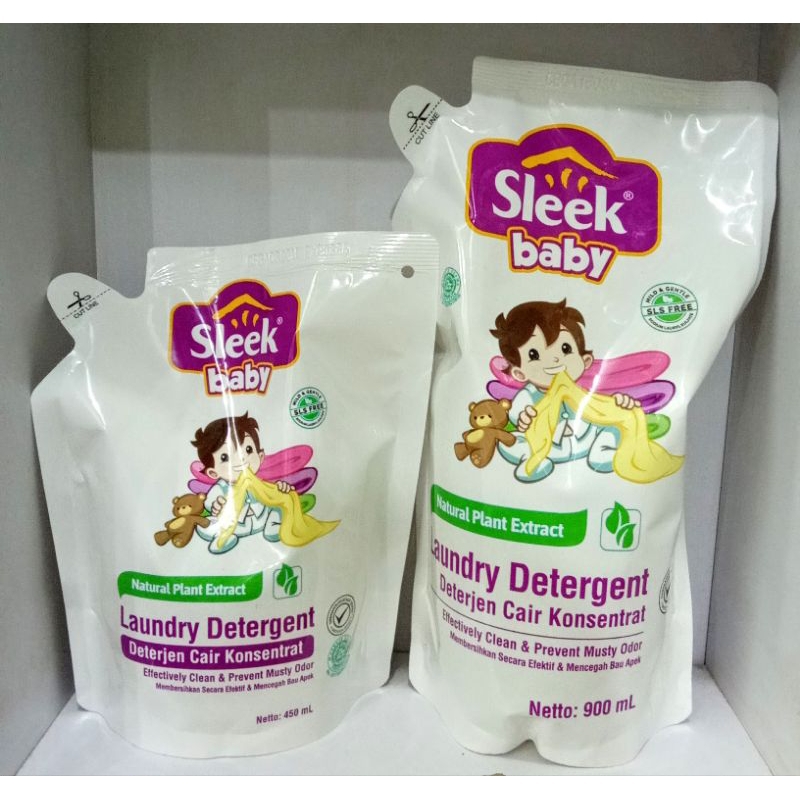 Jual sleek baby laundry detergent refill | Shopee Indonesia