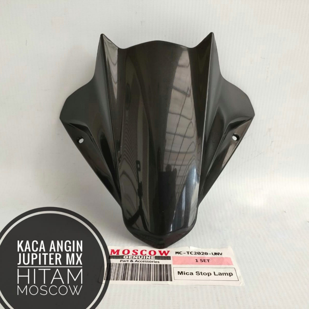 Jual Kaca angin visor JUPITER MX / MXnew Moscow hitam | Shopee Indonesia
